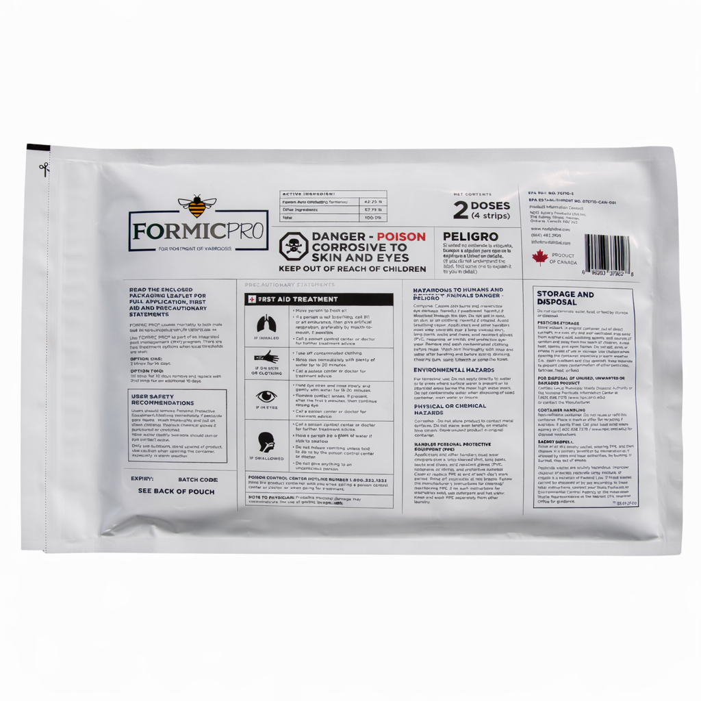 FORMIC PRO, 2 DOSE, 10 DOSE, 30 DOSE – Beez Needz
